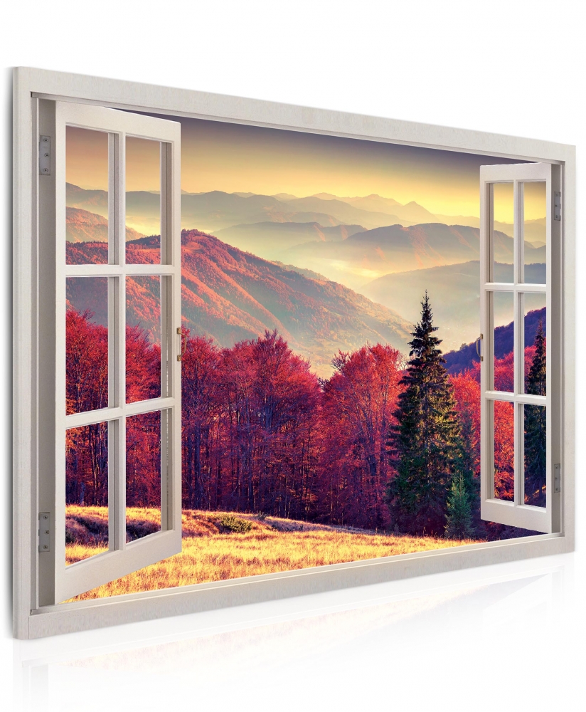 3D obraz Snový výhľad z okna, 60x40 cm | DESIGN OUTLET