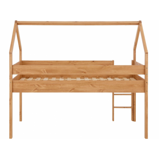 Domčeková poschodová posteľ Less, 142 cm, drevo | DESIGN OUTLET