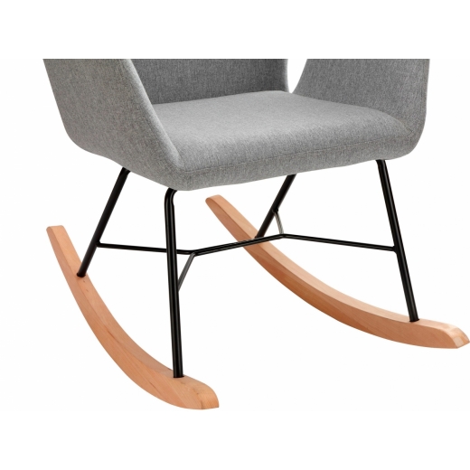 Hojdacie kreslo Kenny, šedá | DESIGN OUTLET