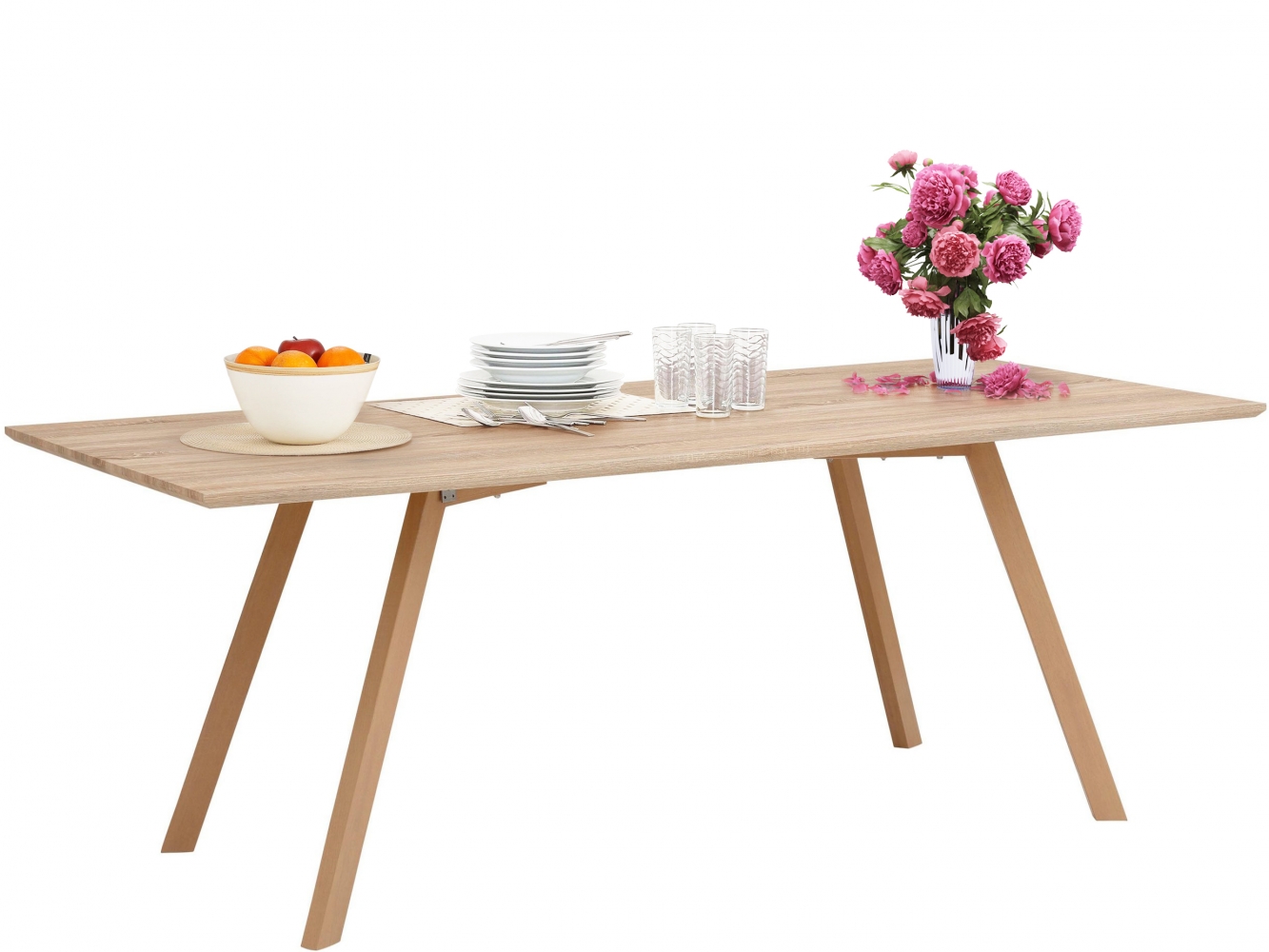 Jedálenský stôl Alex, 200 cm, dub | DESIGN OUTLET