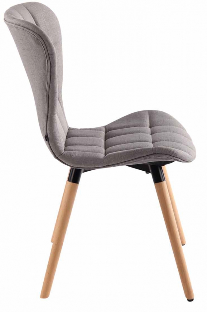 Jídelní židle Sena, světle šedá | DESIGN OUTLET Jídelní židle Sena, světle šedá | DESIGN OUTLET