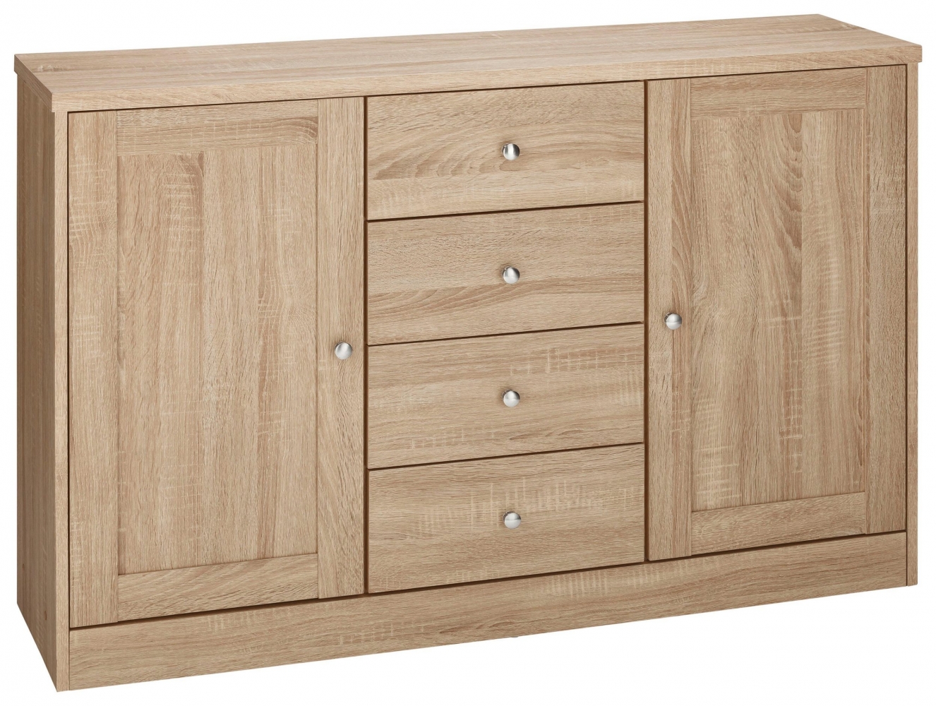 Komoda Hektor 120 Cm Dub Sonoma DESIGN DISCOUNT Komoda Hektor 120 Cm Dub Sonoma DESIGN DISCOUNT