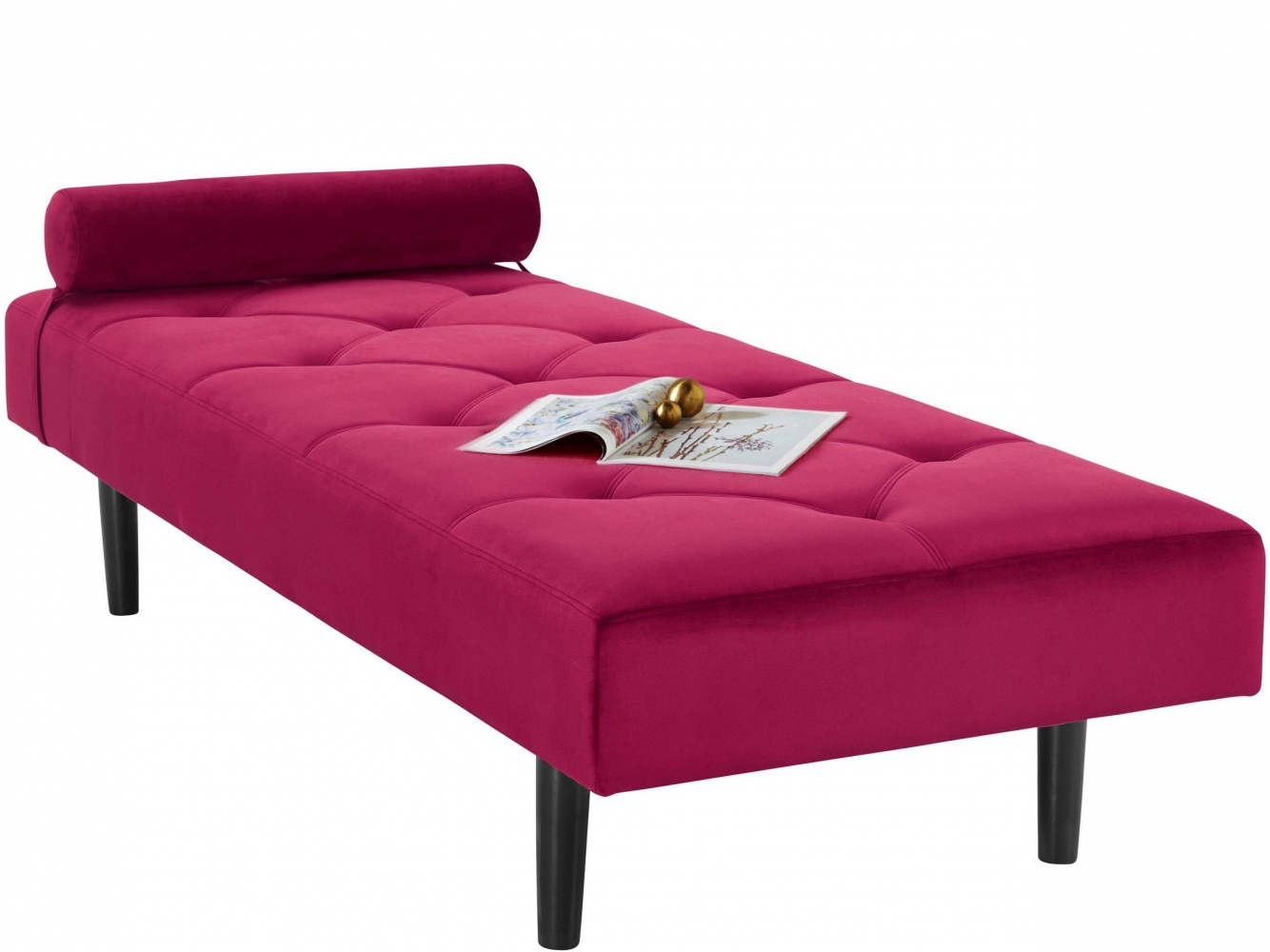 Lenoška Fren, 200 cm, červená | DESIGN OUTLET