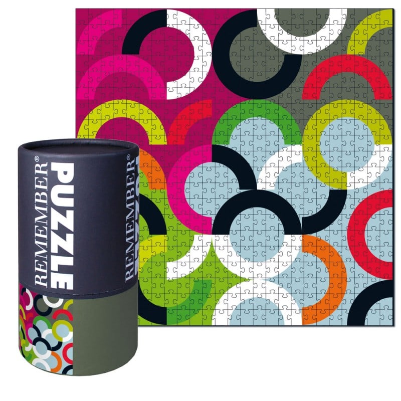 Puzzle Loop 500 dílků, 50x50 cm | DESIGN OUTLET