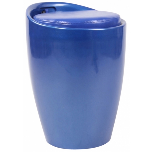 Taburetka Annecy, modrá | DESIGN OUTLET